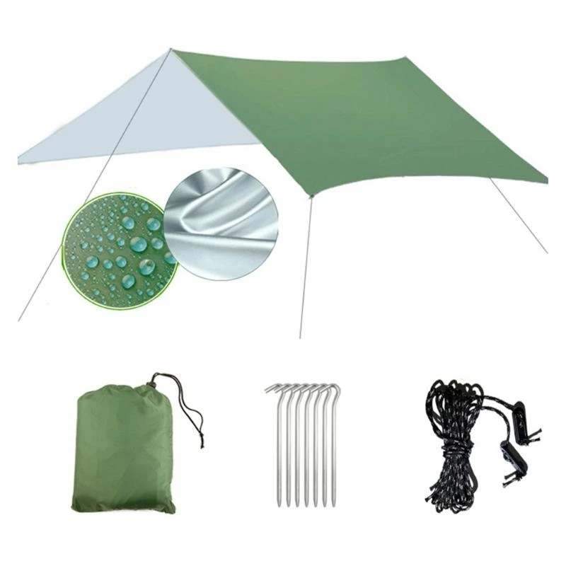 Survival Sun Shelters Shade Set Canopies Outdoor Backpacking Tent Tarps ...