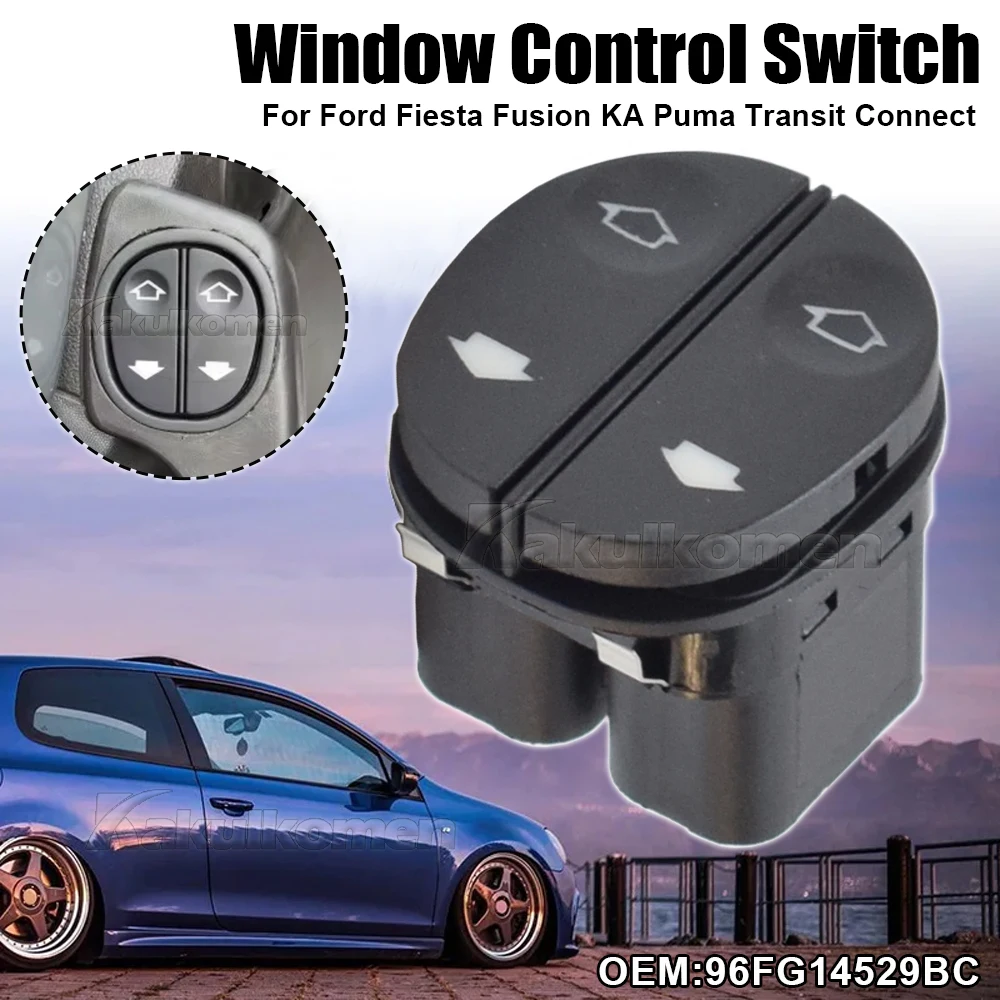 Electric Window Switch Control Button For Ford Fiesta MK6 Fusion KA ...