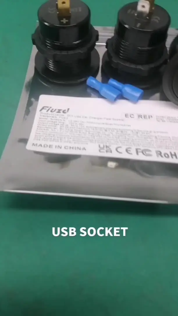 12 В usb разъем с вольтметром usb c быстрая зарядка автомобильное зарядное устройство для bmw ...