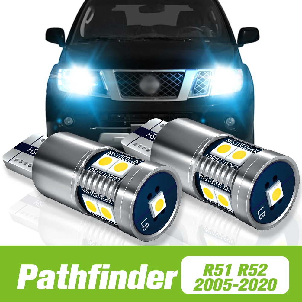 2pcs-For-Nissan-Pathfinder-R51-R52-2005-2020-LED-Parking-Light ...