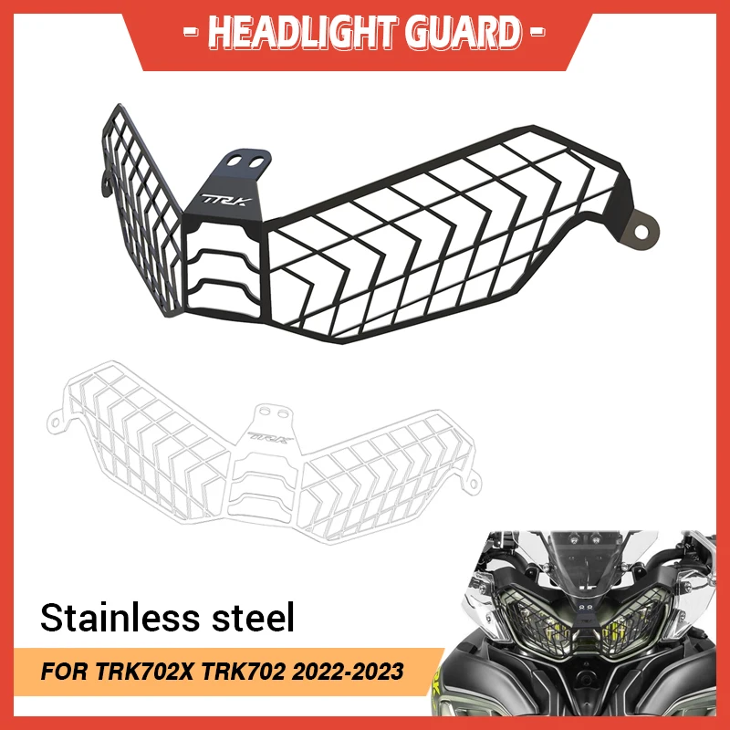 FOR Benelli TRK 702X 2022-2023 Motorcycle Headlight Headlamp Grille ...