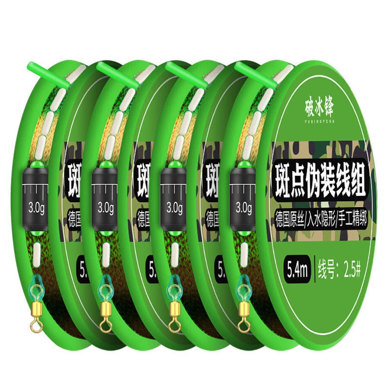 Nylon Fishing Line Set Spotted Fishing Line Mainline Durable Super ...