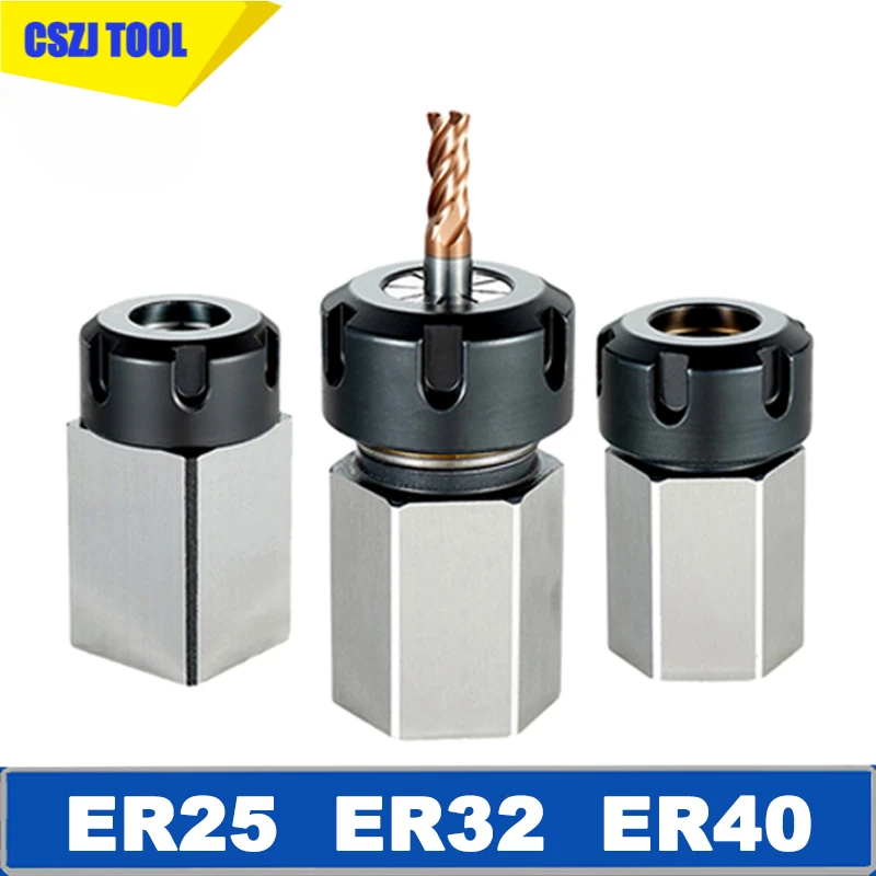 Square-hexagonal-ER25-32-40-UM5C-fixture-milling-machine-collet ...