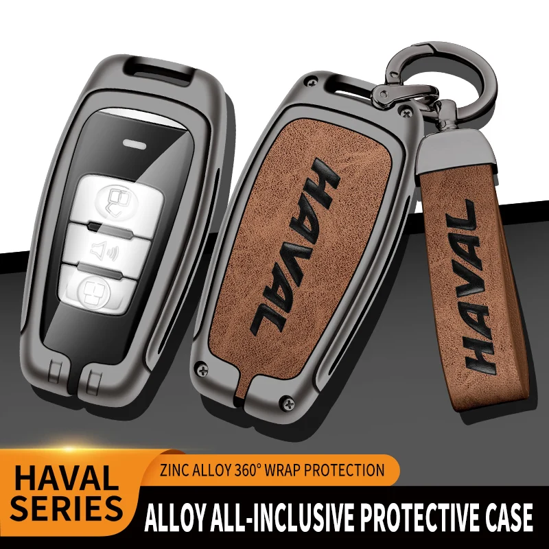 Car Key Fob Cover Case Protect Shell Holder Set For Haval H6 Dargo M6 ...