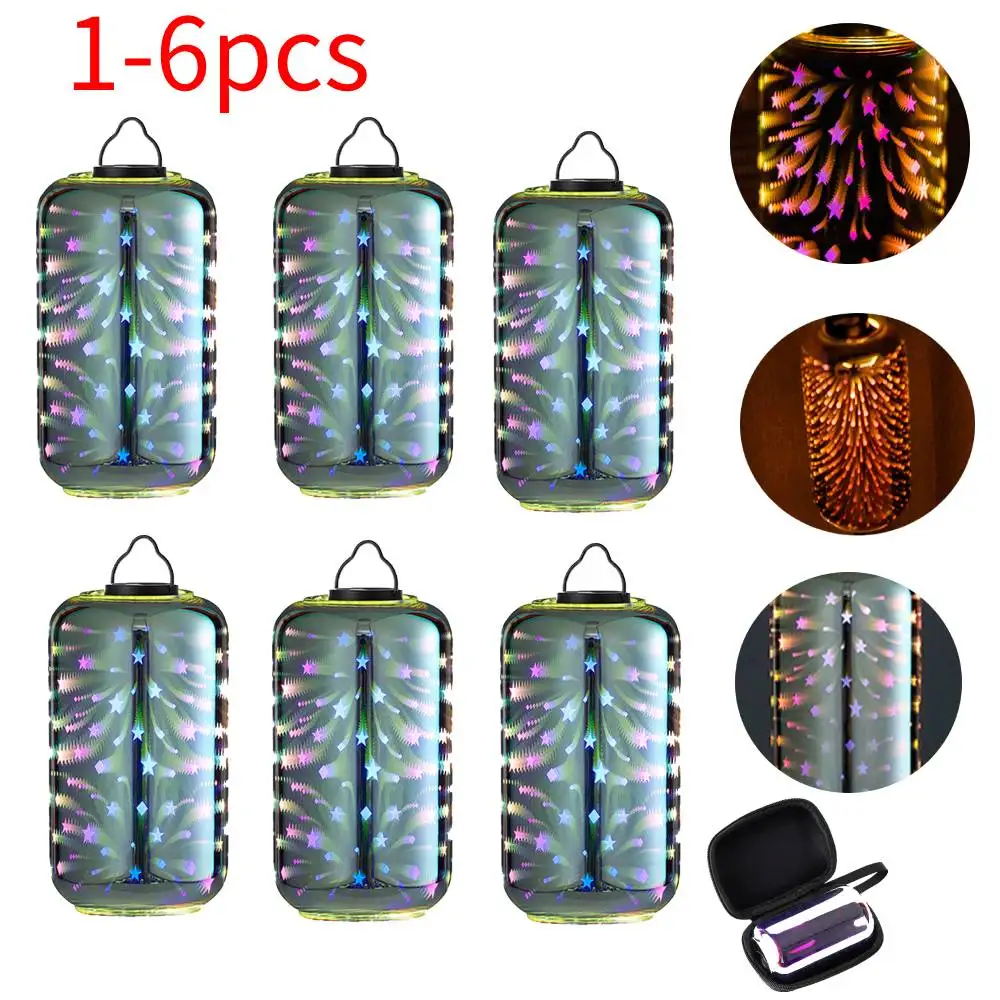 1-6Pcs-Color-Fireworks-Lamp-Cover-Portable-Outdoor-Tent-Camping-Lamtern ...