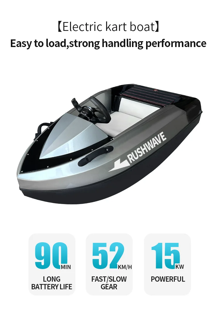 Electric-Karting-boat-Convenient-operation-of-water-entertainment-high ...