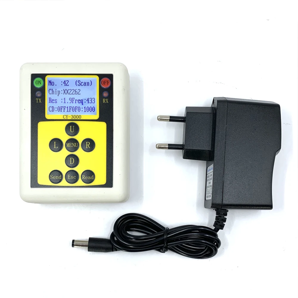 Handheld 315MHZ/433MHZ Wireless Remote Control Analyzer Frequency Meter ...