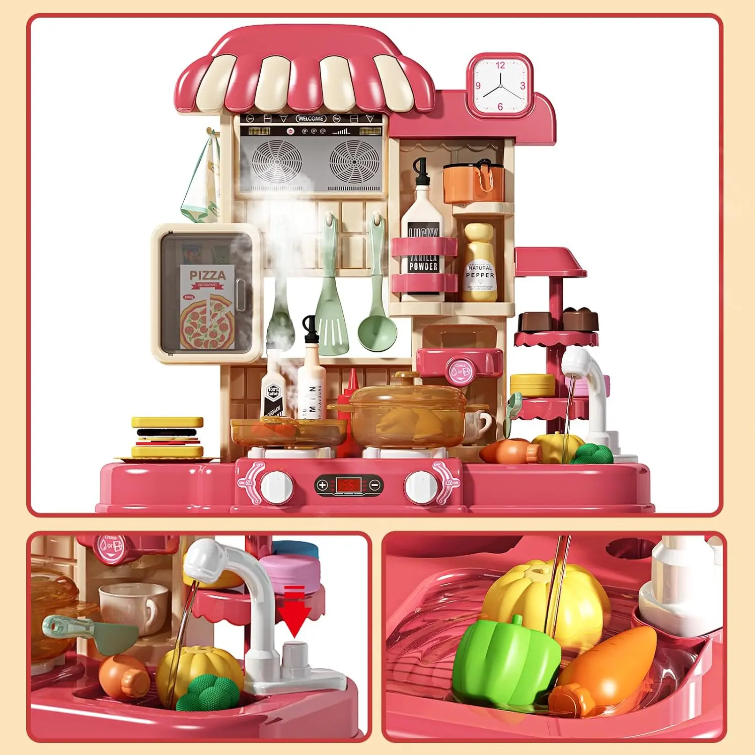 Kitchen Counter Play Set – Kiddie Corner