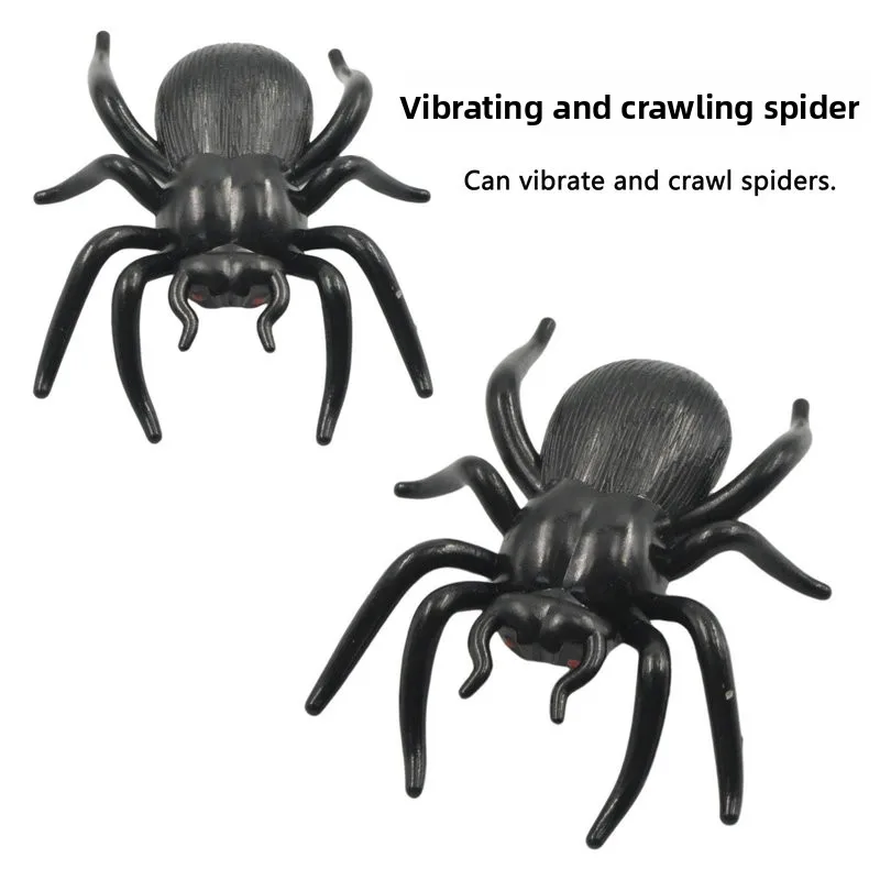 Vibrating Running Spider Toy Prank Scary Gifts for April Fools' Day ...