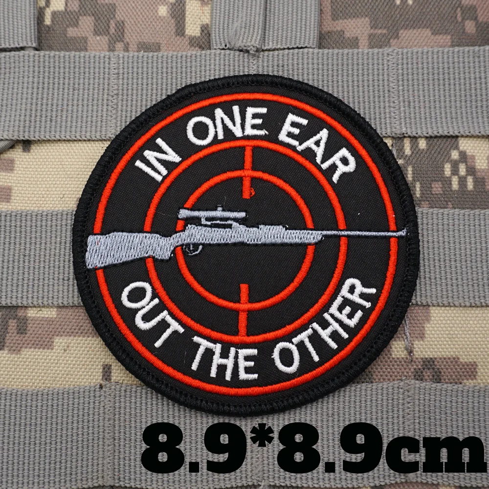 Sniper-Rifle-Military-Tactical-Embroidered-Patches-Armband-Backpack ...