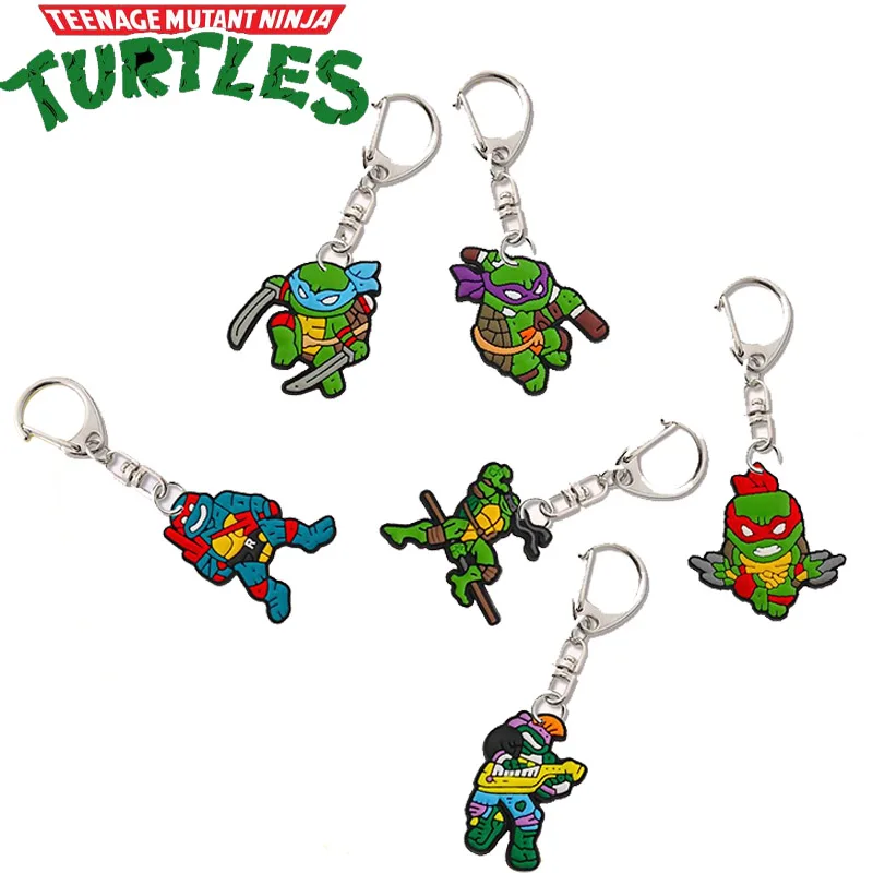 TMNT-Teenage-Mutant-Ninja-Turtles-Cartoon-Keychain-Key-Ring-Lovely-Cute ...