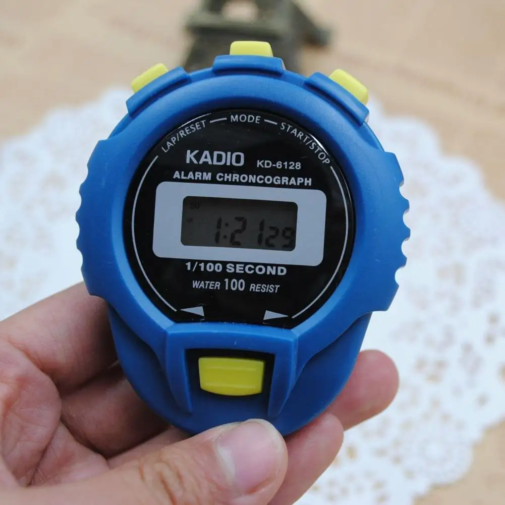 Sport Stopwatch Portable Large Display Professional Single Row Display ...