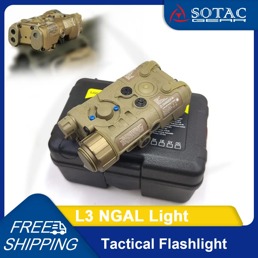 Weapon-L3-Ngal-IR-Green-Red-Aiming-Light-Pointer-Multi-Function-Fit ...