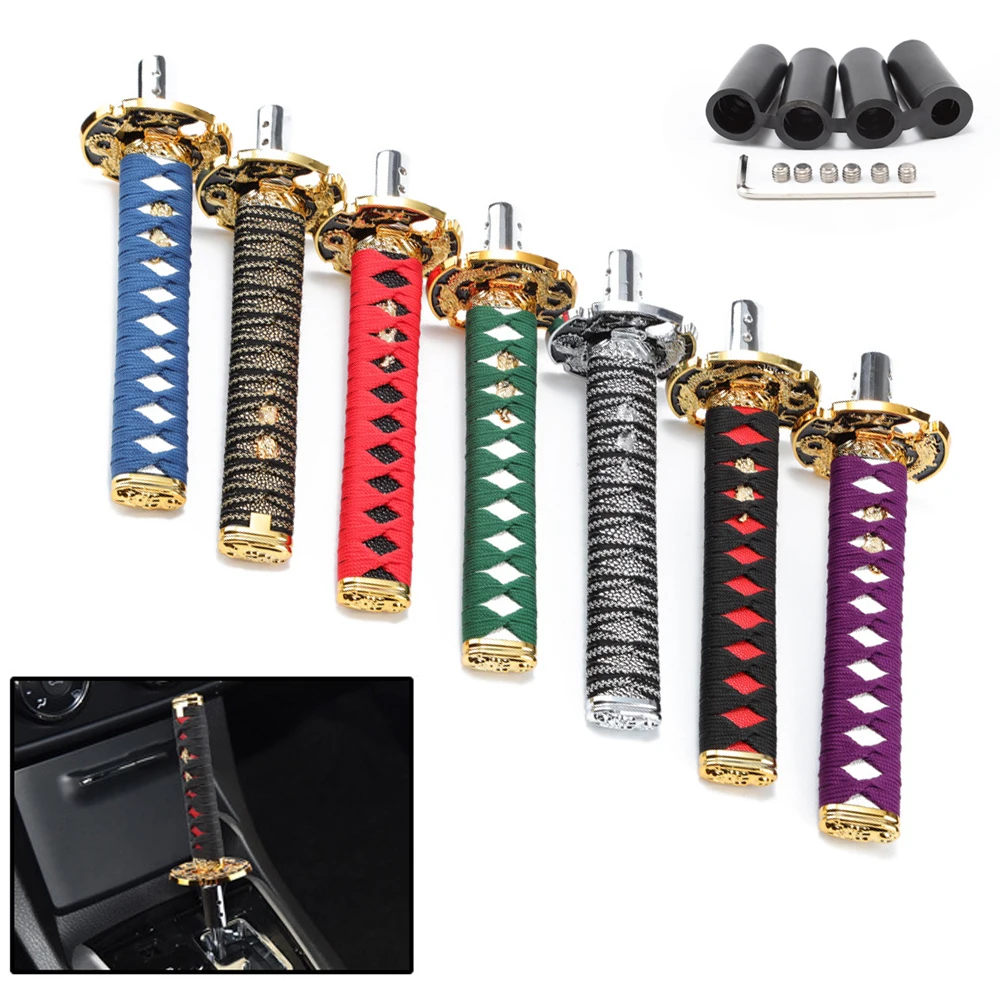 200MM-Universal-JDM-Katana-Samurai-Sword-Shift-Knob-Shifter-With ...