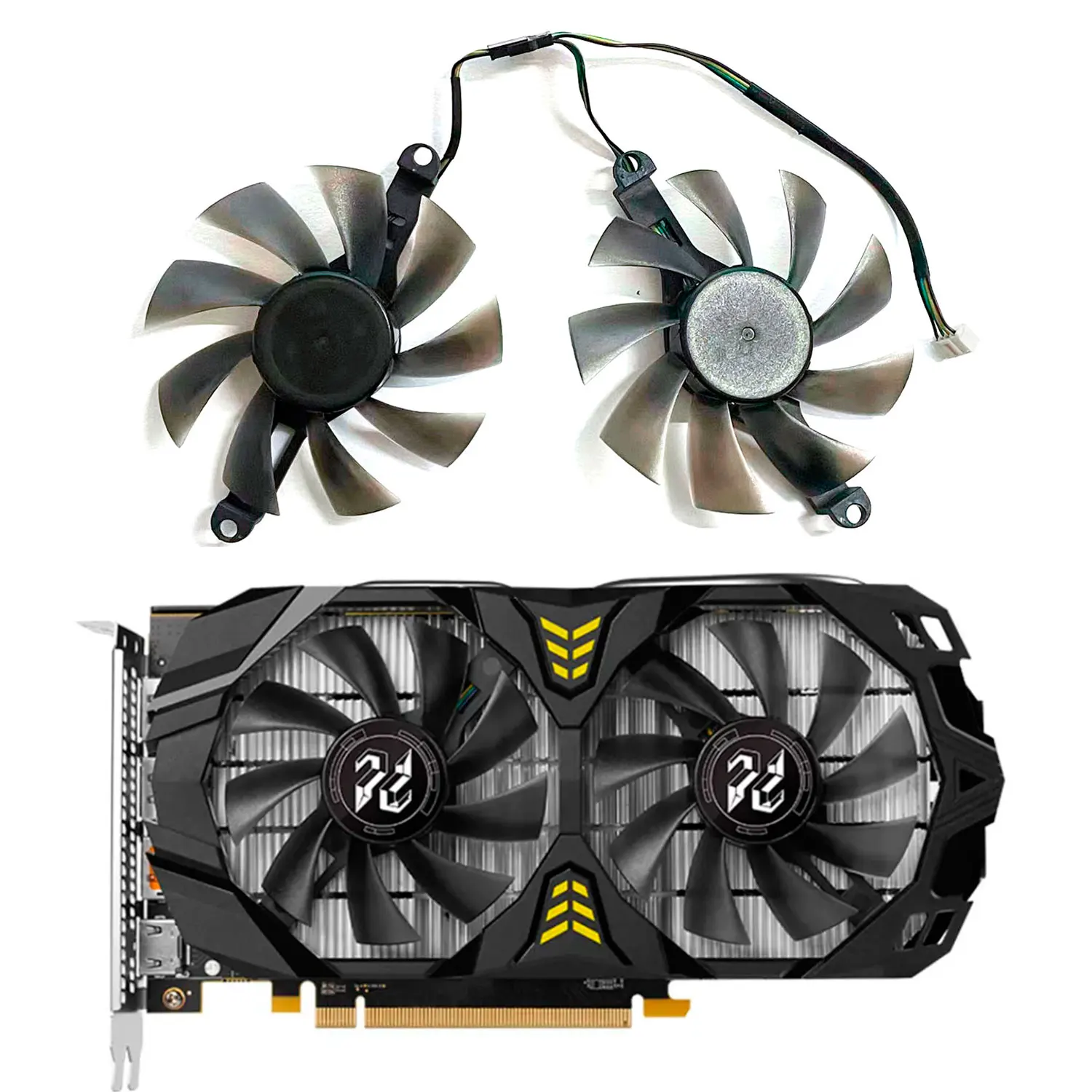 New-GPU-fan-4PIN-85MM-75MM-RX580-replacement-accessories-suitable-for ...
