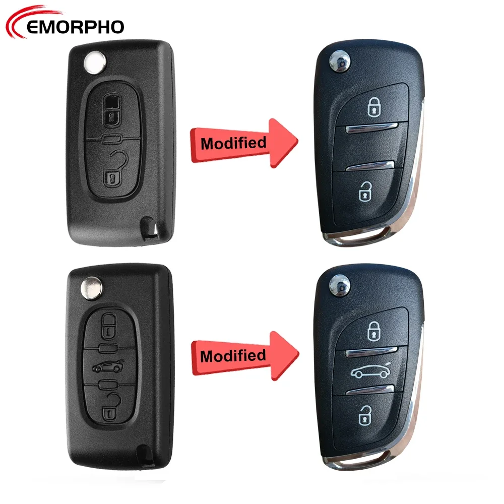 Emorpeugeot-modifiye-Peugeot-i-in-Flip-uzaktan-araba-anahtar-kabuk ...