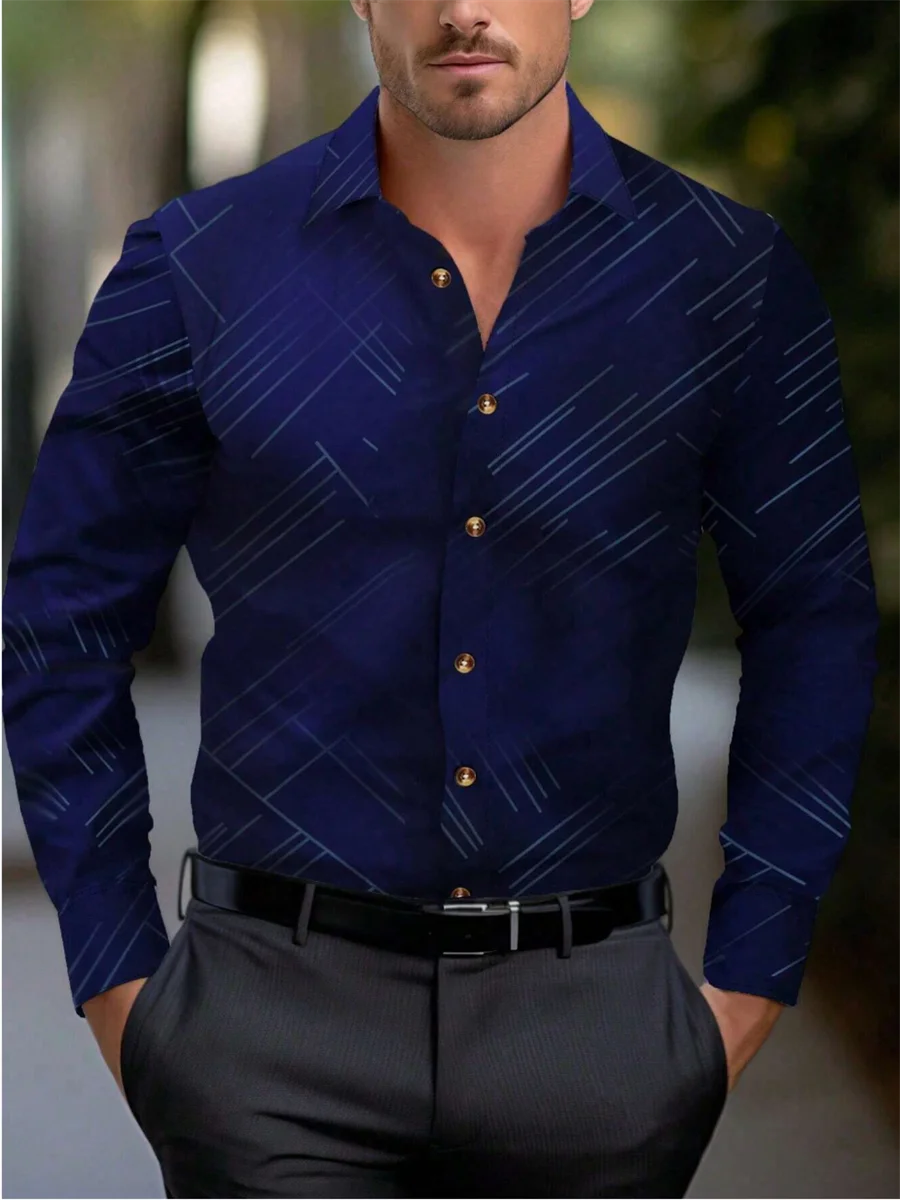 10-colors-men-s-formal-shirt-button-up-shirt-long-sleeve-striped-lapel ...