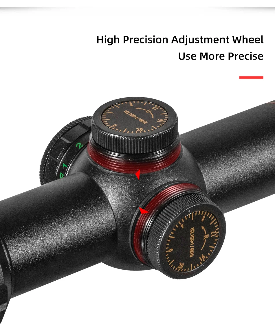 DIANA HD 2-7x20 Scope Mil Dot Scope Hunting Riflescope Scope ...