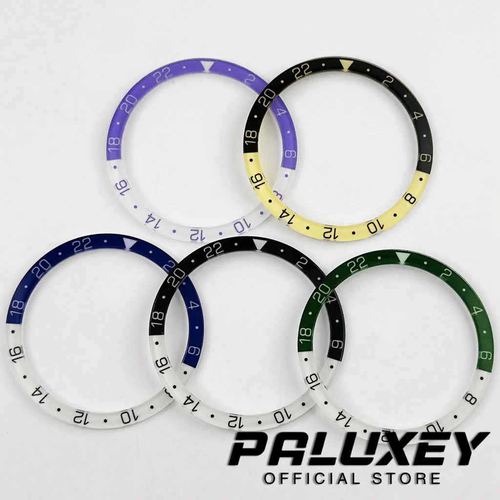 42mm C3 Luminous Bezel Sport Collection Resin Aluminum GMT Bezel 1 PCS ...