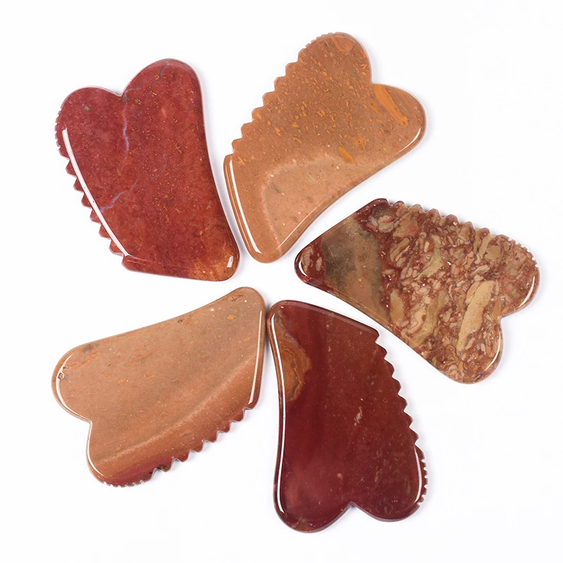 Natural-Egg-Yolk-Stone-Gua-Sha-Scraping-Facial-Massage-Tool-Jade ...