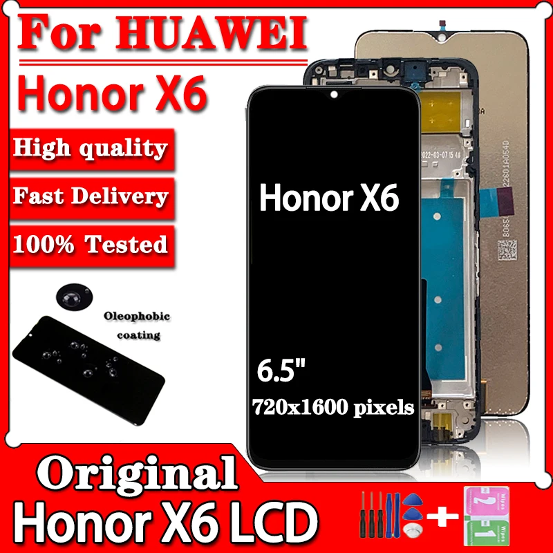 Pantalla LCD Original de 6,5 pulgadas para Huawei Honor X6, montaje de ...