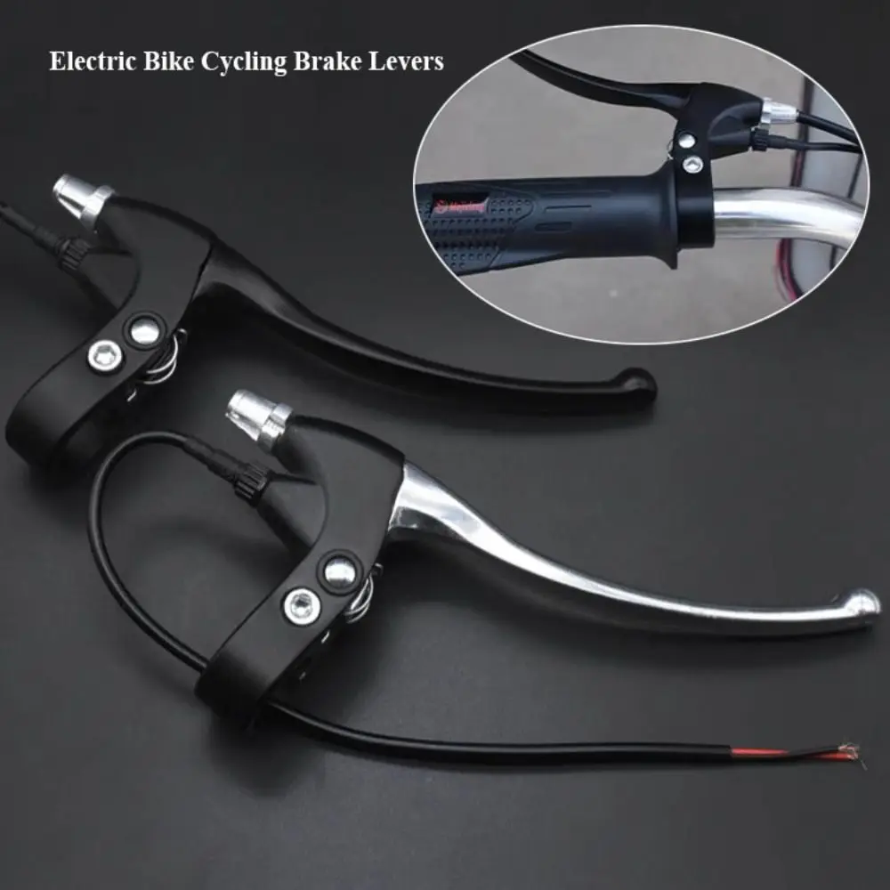 Ultralight Bicycle BMX Brake Handle Electric Bike Cycling Brake Levers ...