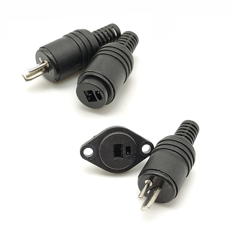 1pcs-2-Pin-DIN-Speaker-Wire-Plug-2P-Hifi-Loudspeaker-Cable-Solder ...