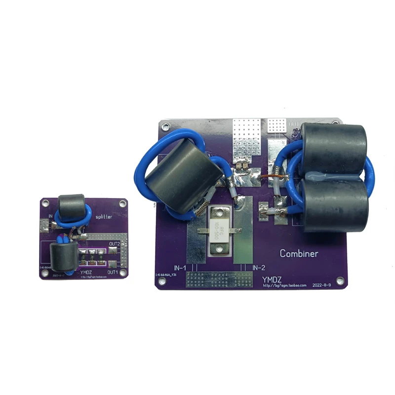 1.8 52MHz 1.5KW 2 portas HF RF Power Combiner Board e RF Power Splitter ...