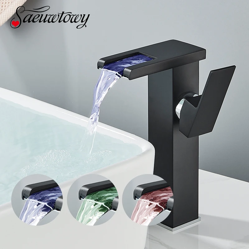 LED-Changed-Waterfall-Bathroom-Basin-Faucet-Hot-Cold-Water-Mixer-Taps ...