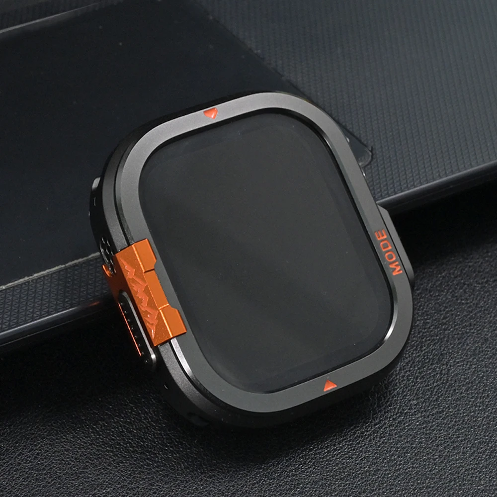 Aluminum Alloy Metal Case for Apple Watch Ultra 3 49mm 11 10 46mm ...