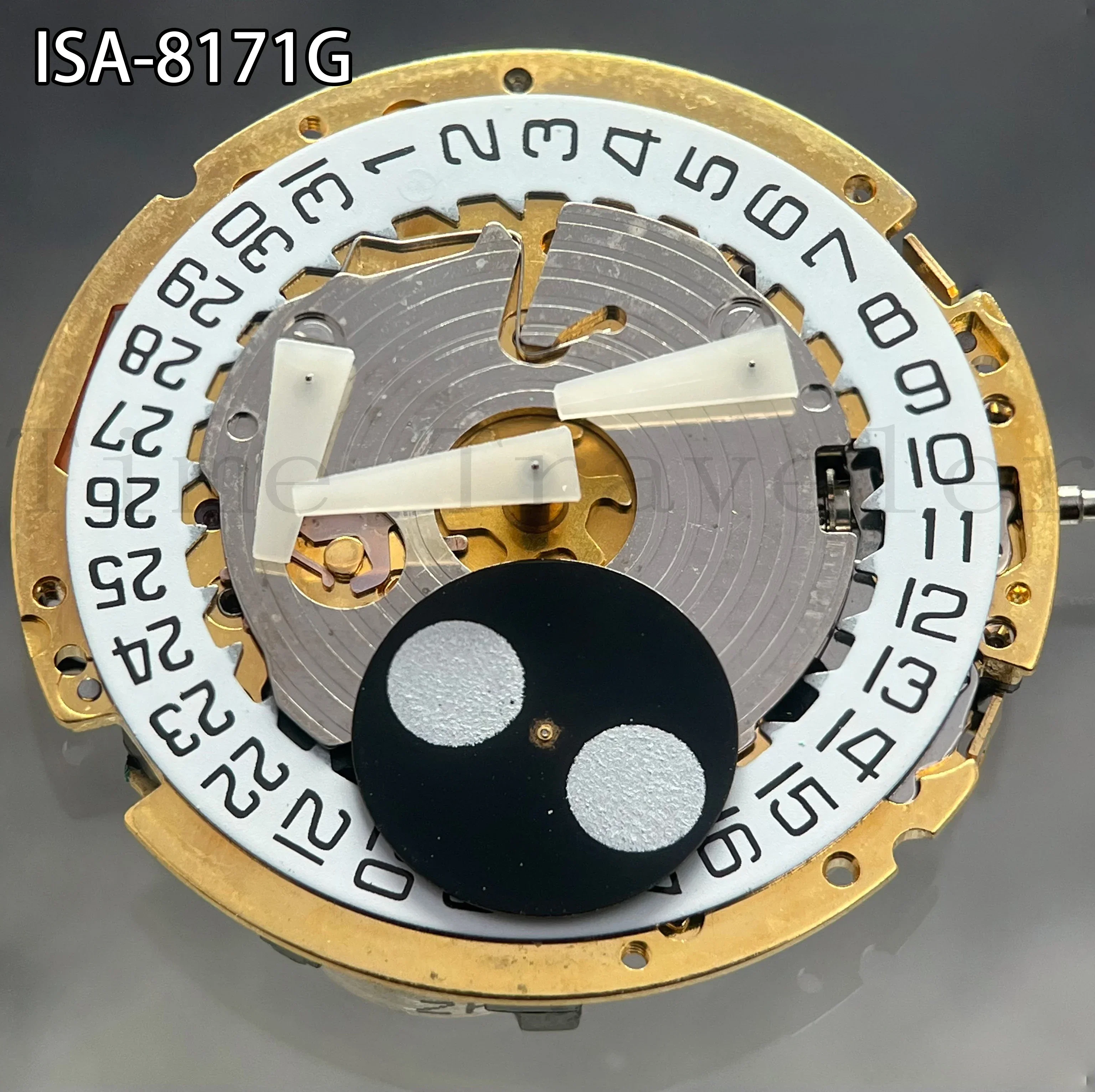 Watch-Movement-Accessories-Genuine-ISA-8171-Quartz-Calibre-Four-o-clock ...