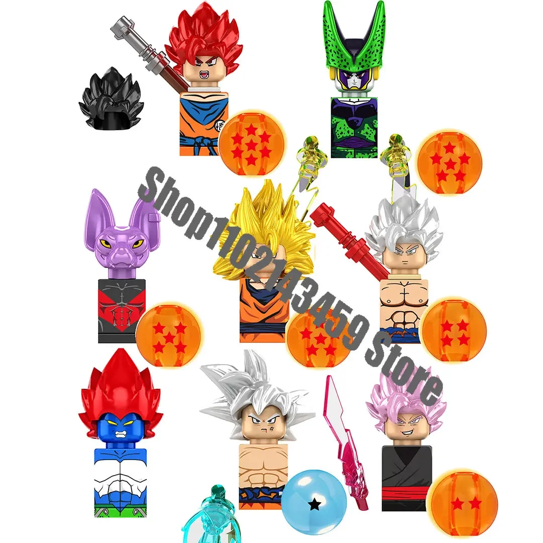 Bloques-de-construcci-n-de-Dragon-Ball-Z-mini-figuras-de-acci-n-de ...