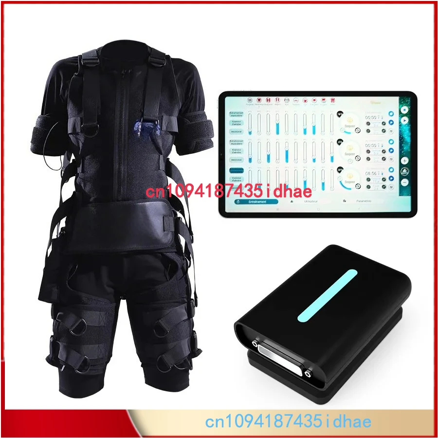 full body suit electro stimulator wireless training to build muscle ems ...