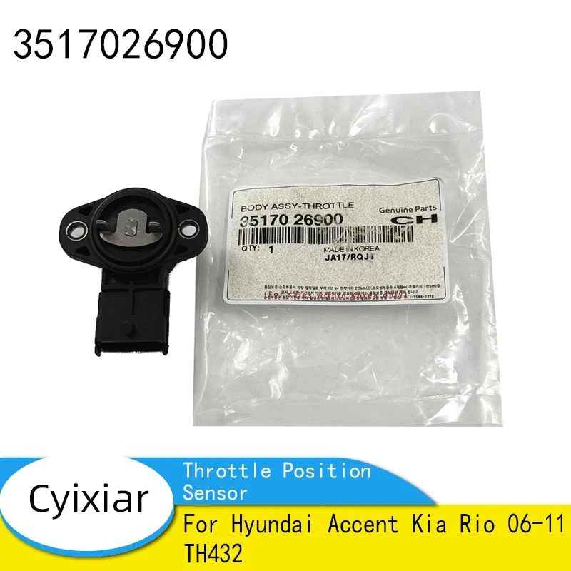 35170 26900 Throttle Position Sensor For Hyundai Accent Kia Rio 06-11 ...