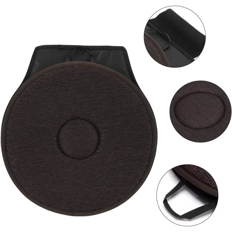 Swivel Seat Cushion 360 Degree Pivot Disc Portable Rotating Car Cushion ...