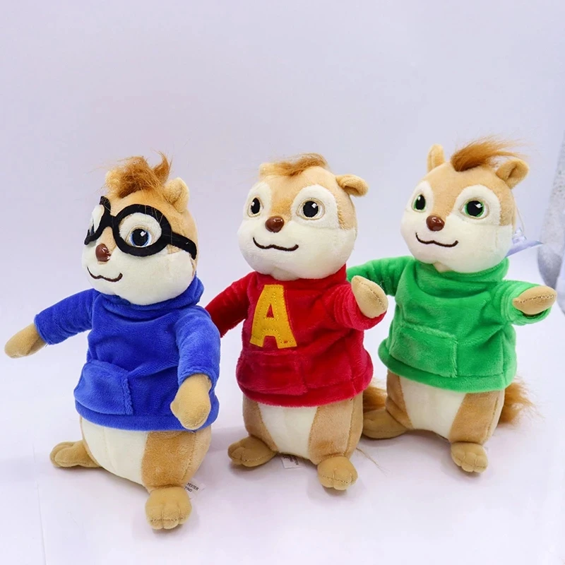 Game-Alvin-and-the-Chipmunks-Plush-Toys-Kawaii-Fluffy-Chipmunks-Stuffed ...