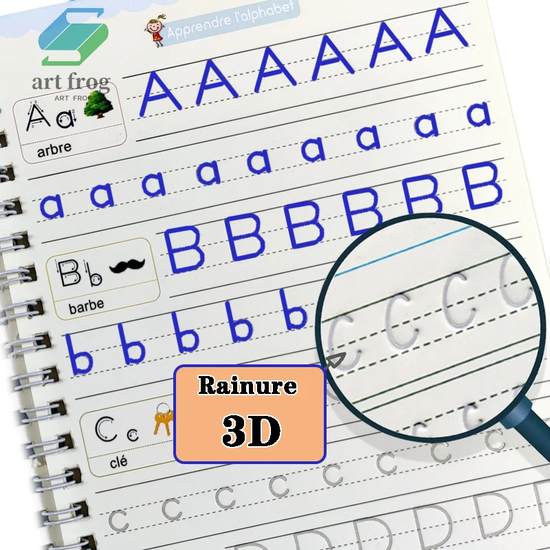 French Alphabet Writing