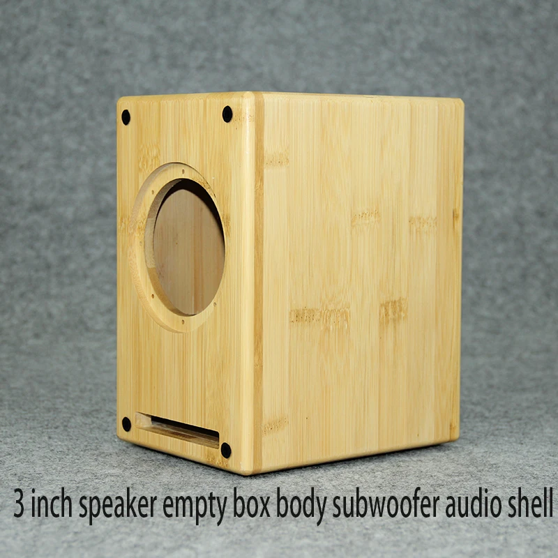 3-Inch-Speaker-Empty-Box-Speaker-Solid-Wood-Box-DIY-Audio-Shell ...