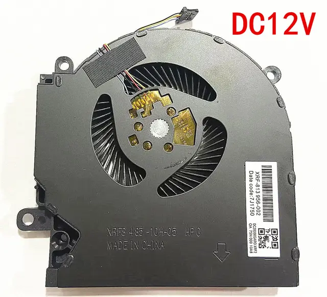 12V CPU GPU ventilador de refrigeración para HP OMEN 15-EK 15-en TPN-Q238 TPN-Q236 ventiladores ...