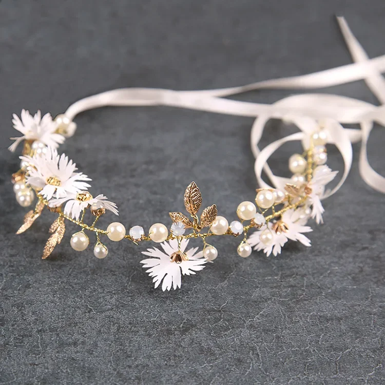 Corona-de-flores-de-perlas-nupciales-para-mujer-diadema-de-boda-accesorios-para-el-cabello ...