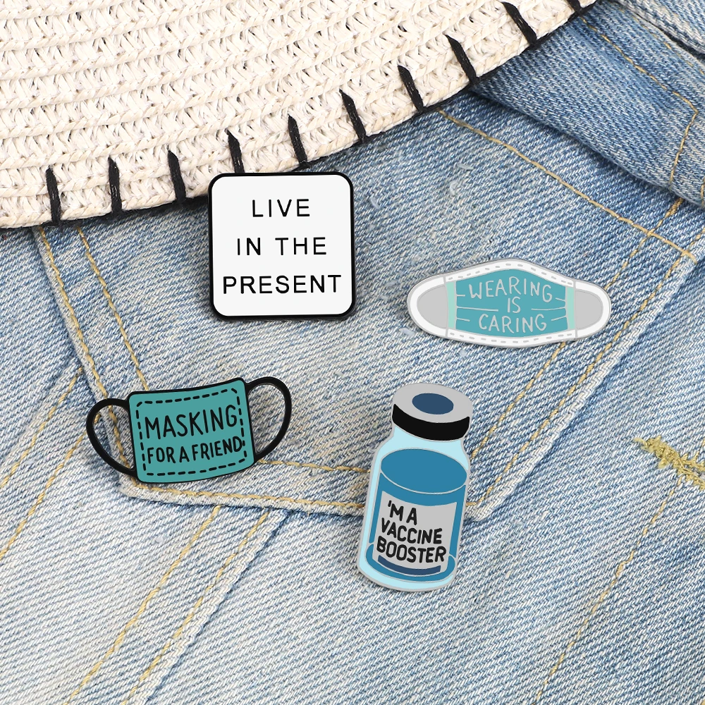 Enamel Medical Maskings | Enamel Vaccine Badge | Enamel Nurse Shirt ...