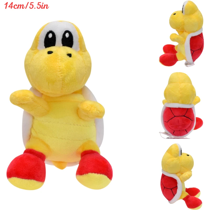 Mario Bros Shy Guy Lady Bow Koopa Troopa Peluche de juguete suave Lindo ...