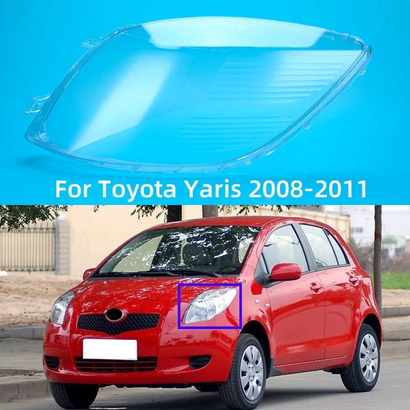 For-Toyota-Yaris-2008-2009-2010-2011-Front-Left-Right-Car-Headlight ...