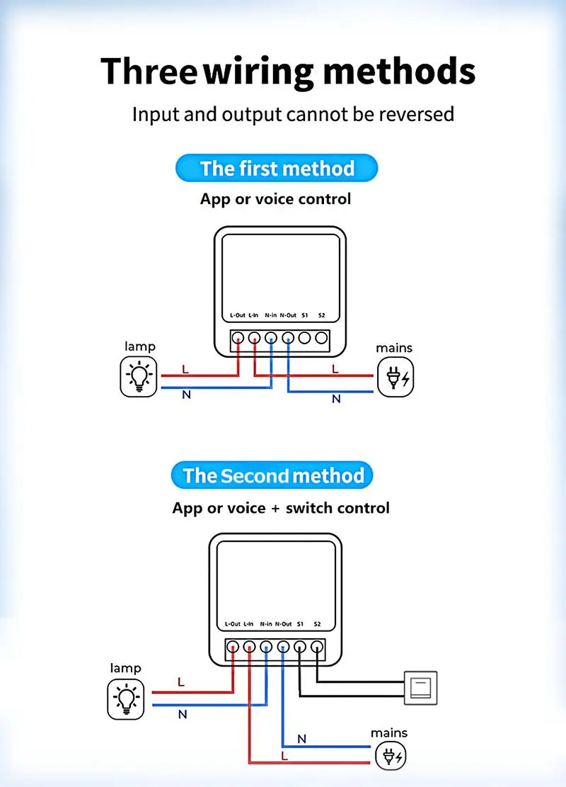 Tuya 16A Smart WiFi Switch Bluetooth Dual Mode Circuit Breaker 2-way ...