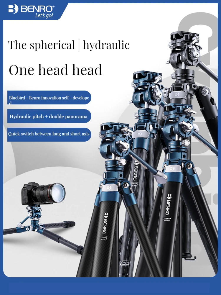 BENRO-QingNiao-Ching-Bird-Carbon-Fiber-Tripod-CB259AFK-CB259CFK-Camera ...