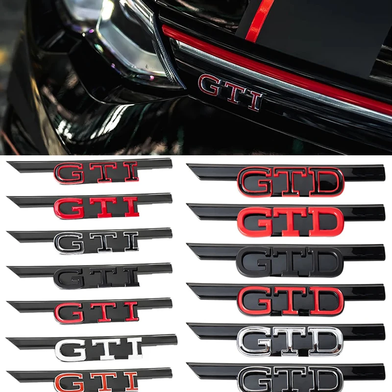 GTI-GTD-Logo-Car-Front-Grill-Auto-Emblem-Replacement-Badge-Sticker ...