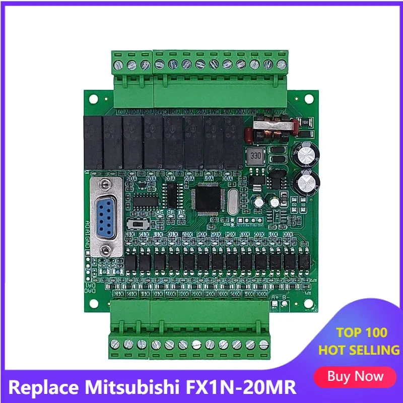 PLC-Programmable-Logic-Controller-FX1N-20MR-Compatible-Mitsubishi-Relay-Type-Industrial-Control ...