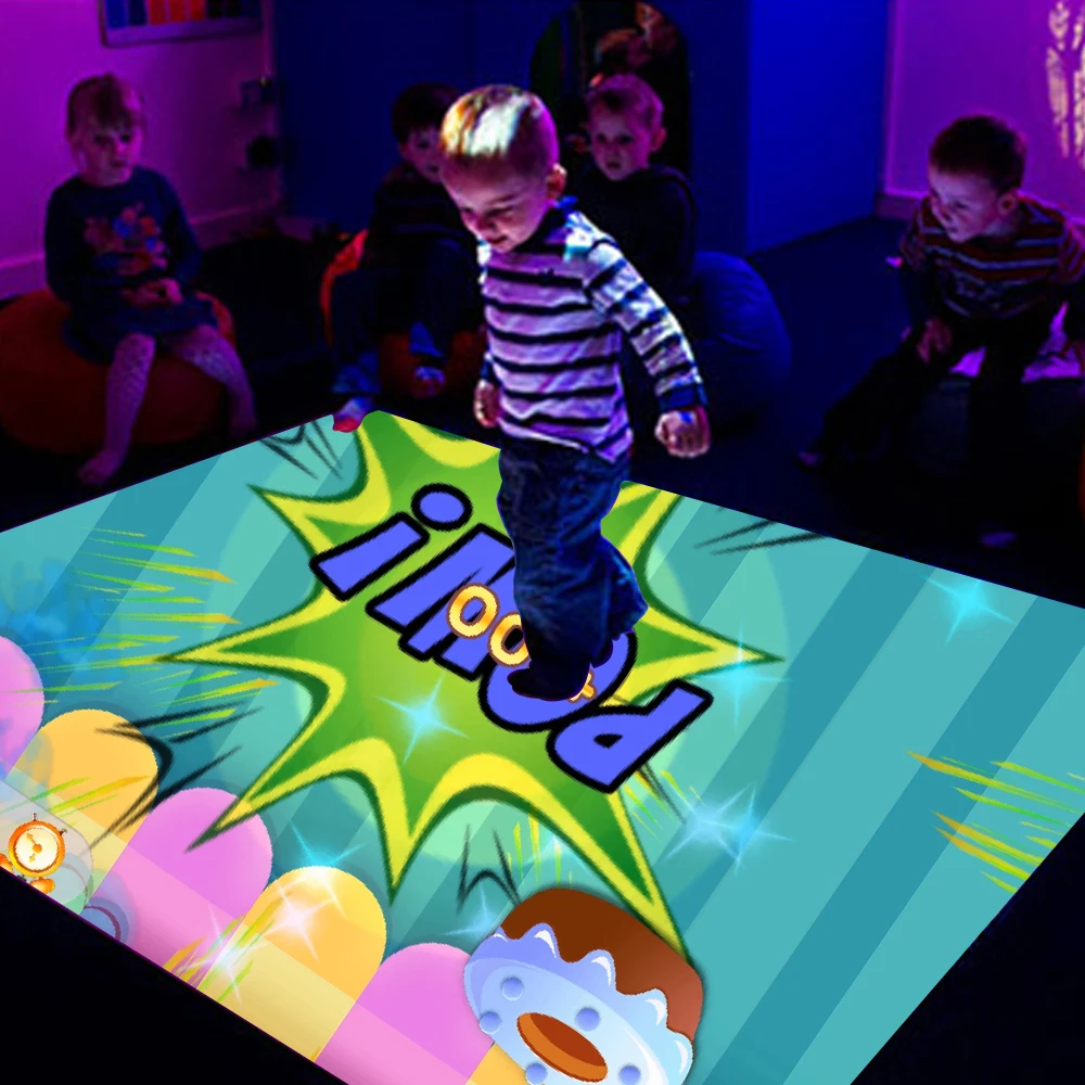 New-In-Kids-Amusement-Park-Interactive-Projector-Touch-Screen-Play ...