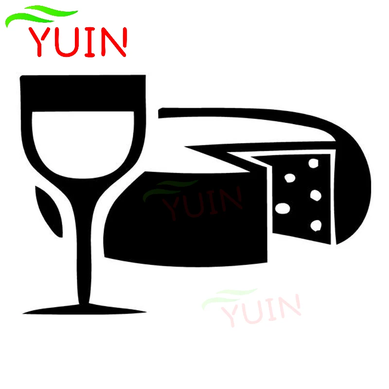 YUIN-Creative-Use-Dessert-Fun-Emotion-Wine-Car-Sticker-Fun-PVC-Body ...