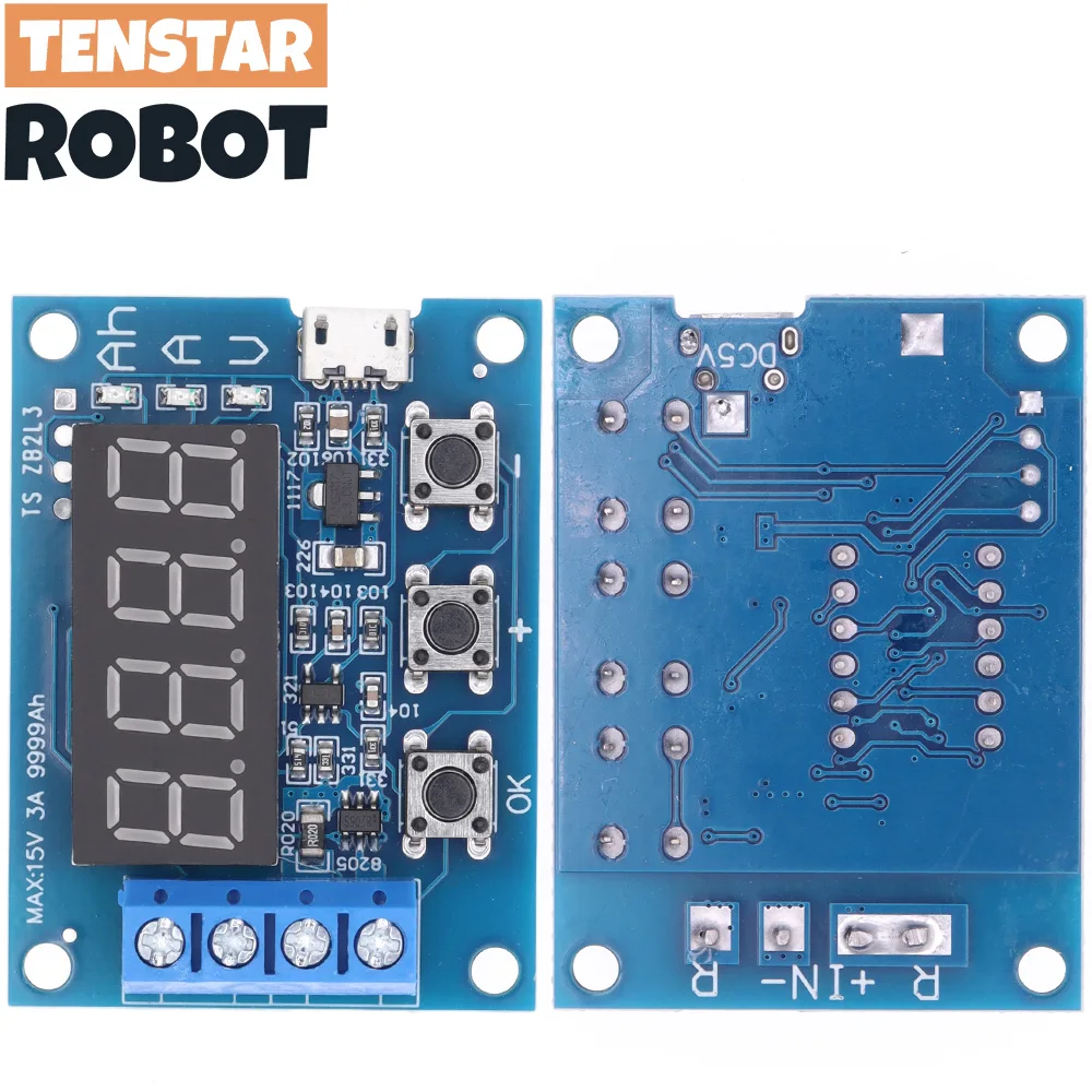 1-2V-12V-18650-ZB2L3-Li-ion-Lithium-Battery-Capacity-Tester-Resistance ...